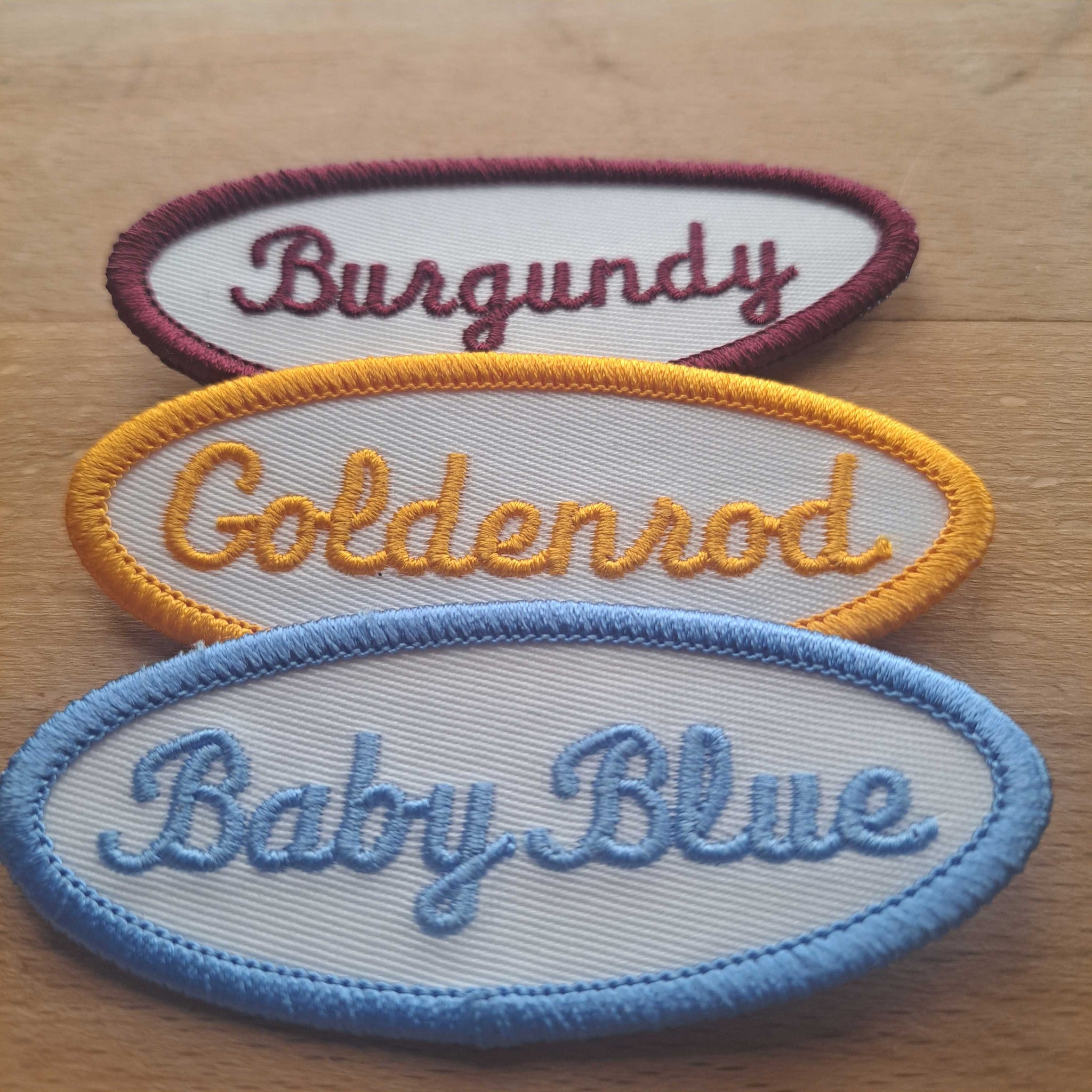 Custom Vintage-Styled Name Tag – Planet Patch
